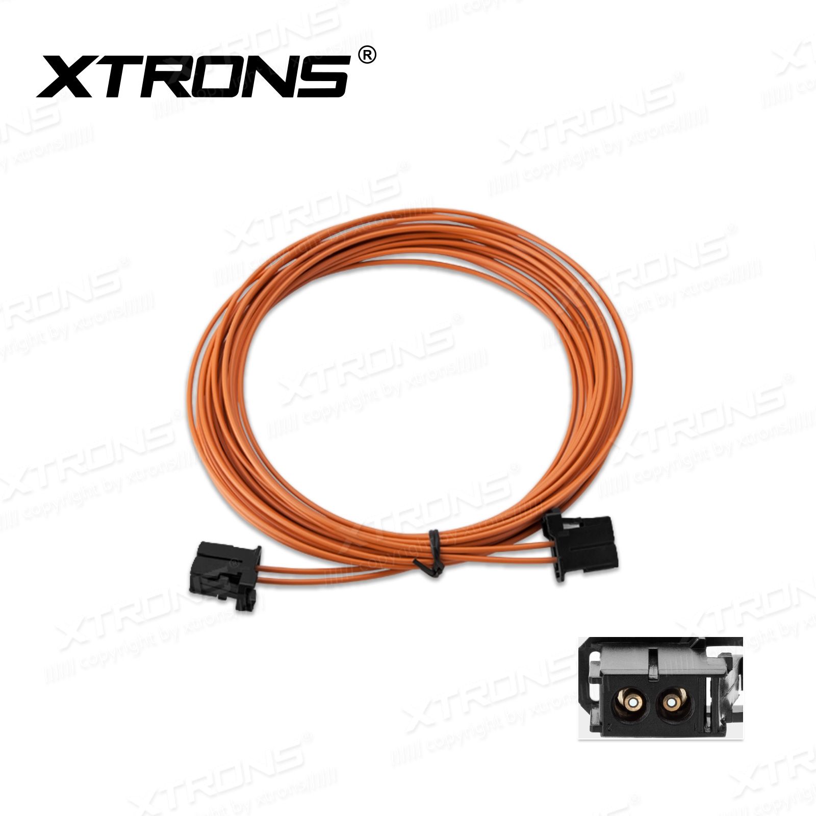 Xtrons | FEXL009 | 5m Most Fiber Optic Extension Cable | Adapter ...